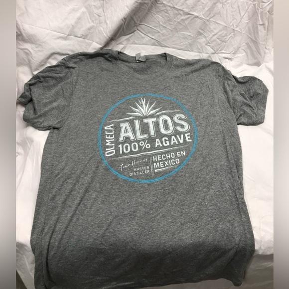 Bella Canvas | Shirts | New Gray Olmeca Altos Tequila Tshirt Sizes L ...